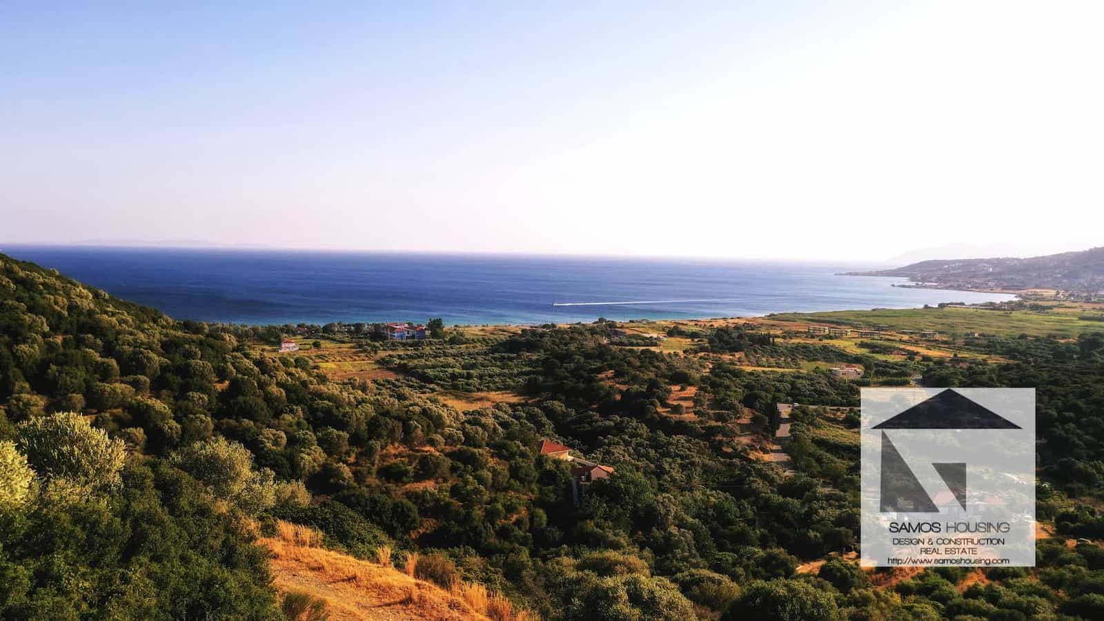 SH376 Sea View Land | Samos Housing Local Agents Real Estate Experts